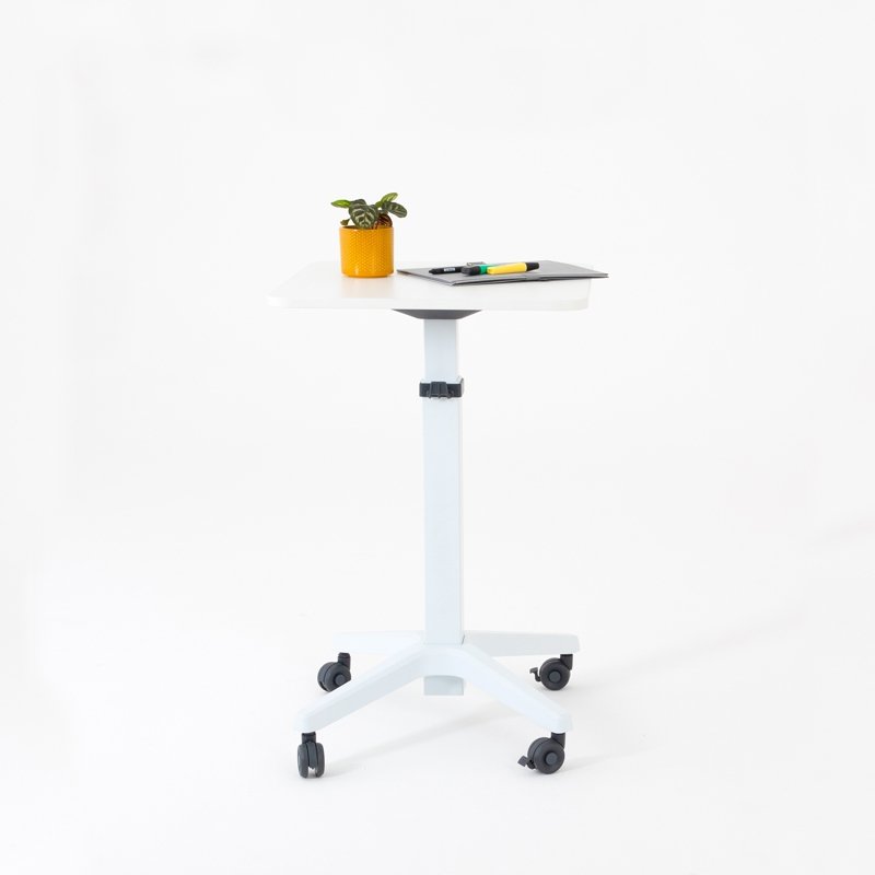 Table réglable en hauteur ELEVA avec roulettes - BD Mobilier
