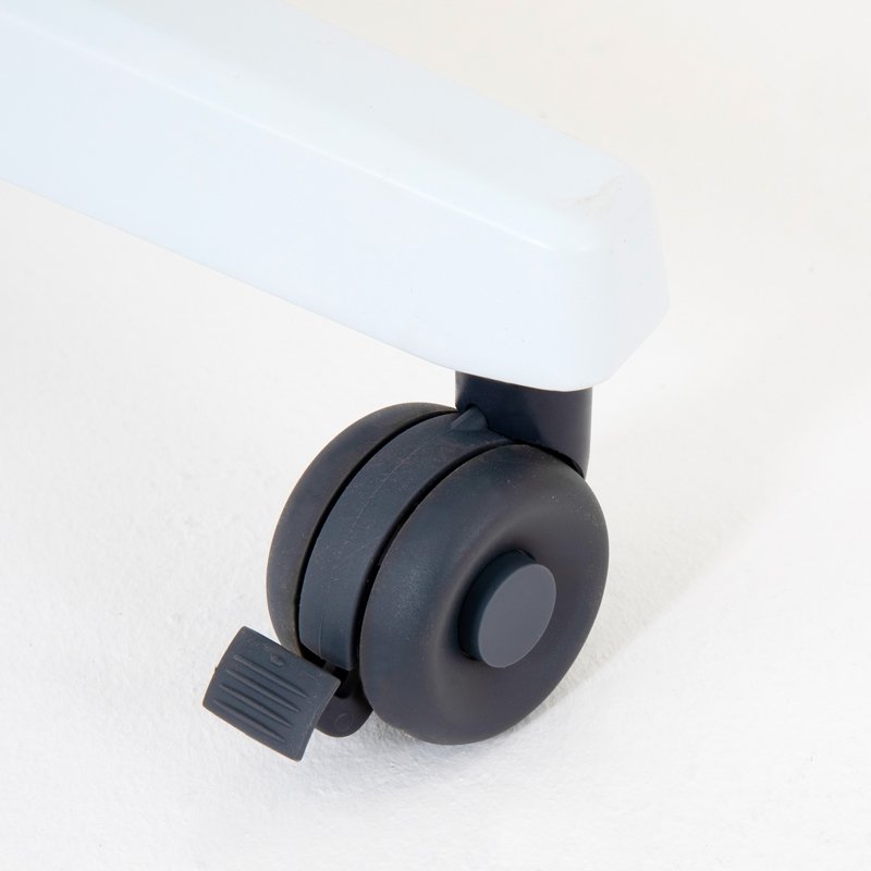 Table réglable en hauteur ELEVA avec roulettes - BD Mobilier