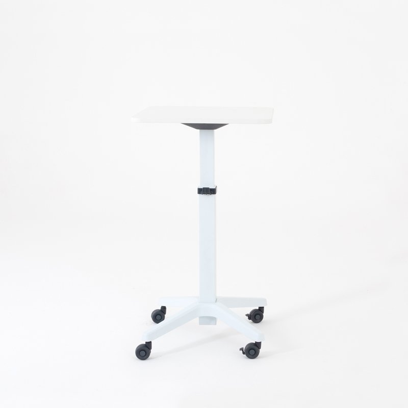 Table réglable en hauteur ELEVA avec roulettes - BD Mobilier