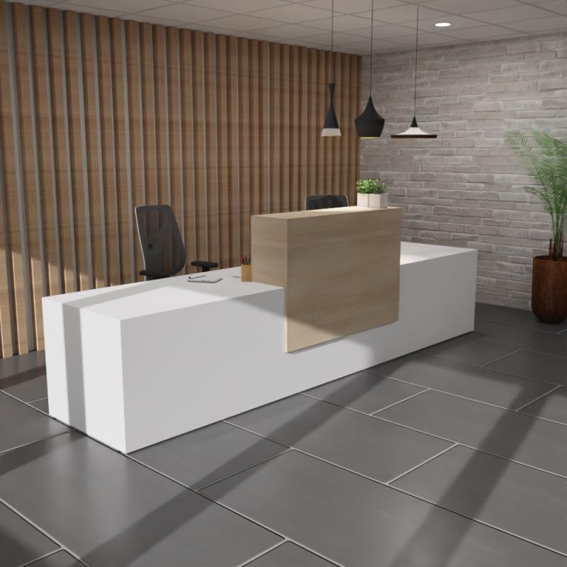 Banque d'accueil 2 personnes - BD Mobilier