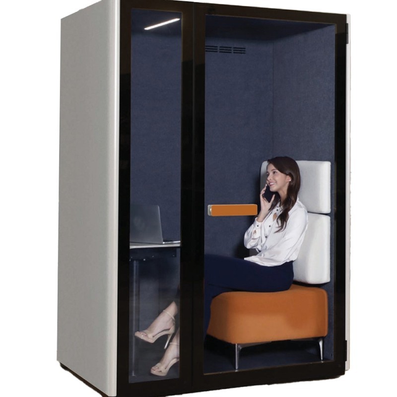 La Box Visio une cabine acoustique pour 1 à 2 personnes | BD Mobilier