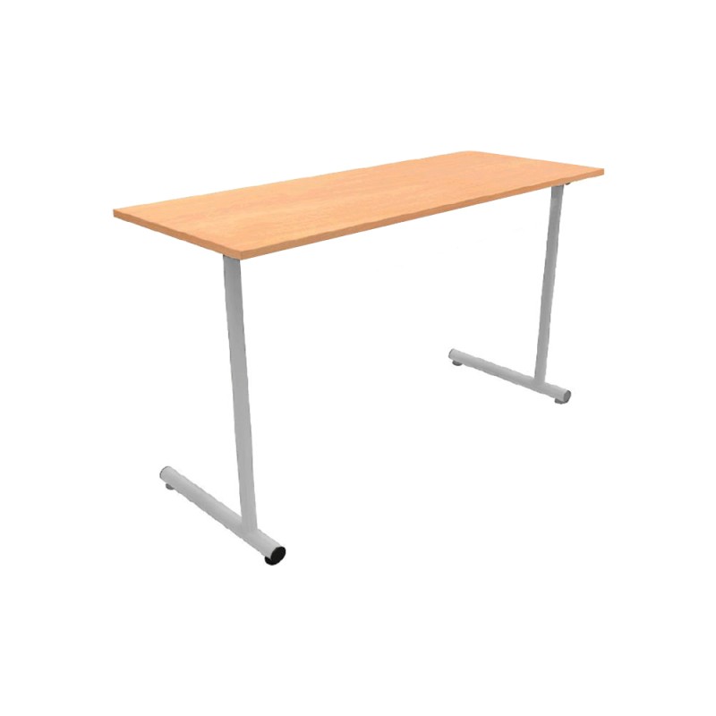 Table d'écolier double en 130 x 50 cm OMEA