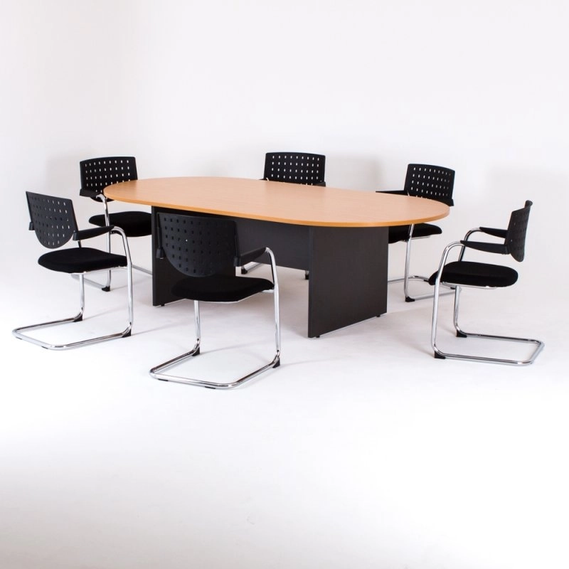Table de réunion ovale Artéo L.190 cm | BD Mobilier